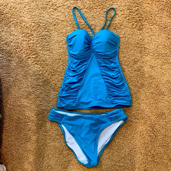 Profile By Gottex | Swim | Turquoise Tankini | Poshmark